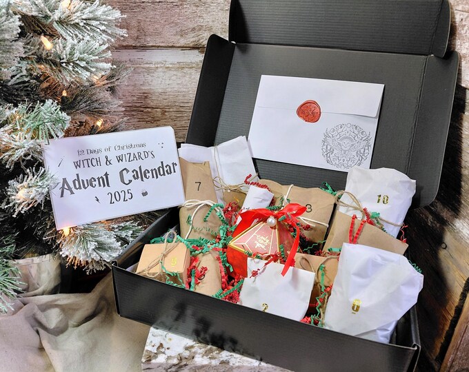 Wizard Advent Calendar 12 Days of Christmas | 2025 Magical Blind ...
