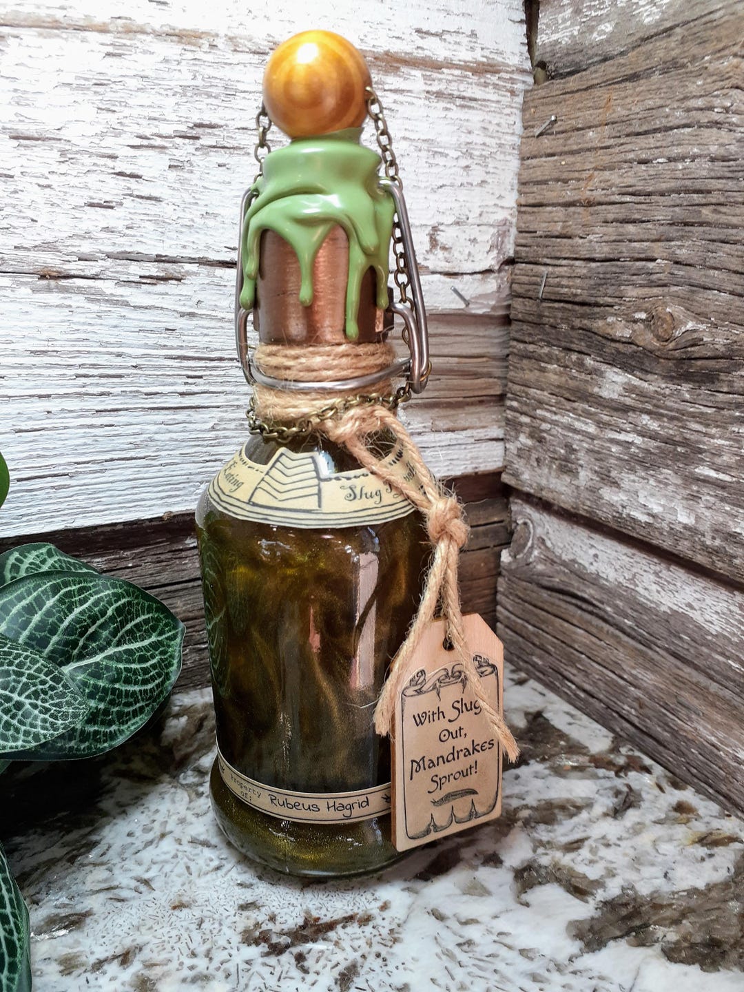 Flesh Eating Slug Repellent | Color Changing Magic Potion | Glass ...