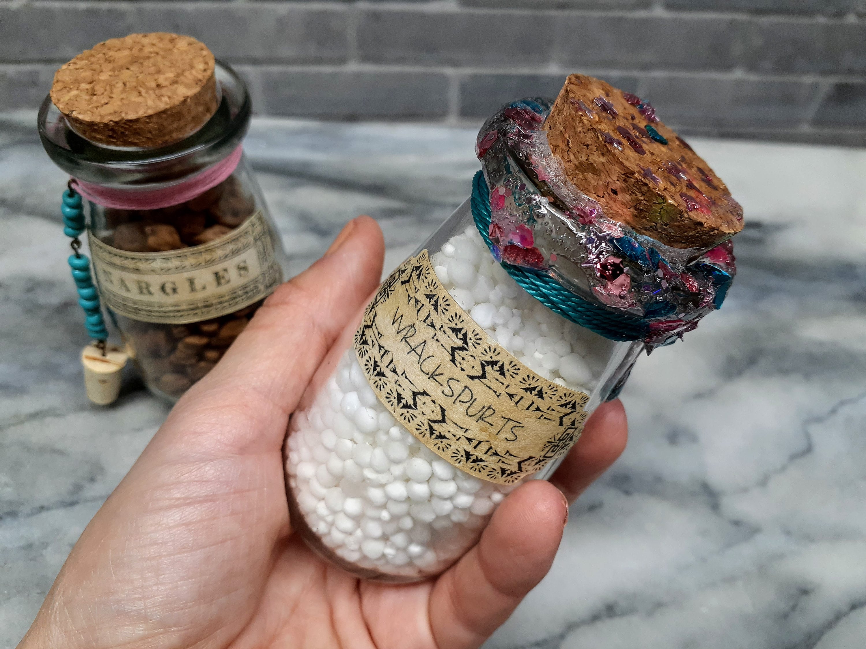 Nargles & Wrackspurts | Luna Inspired Apothecary Jars | Magical Glass ...