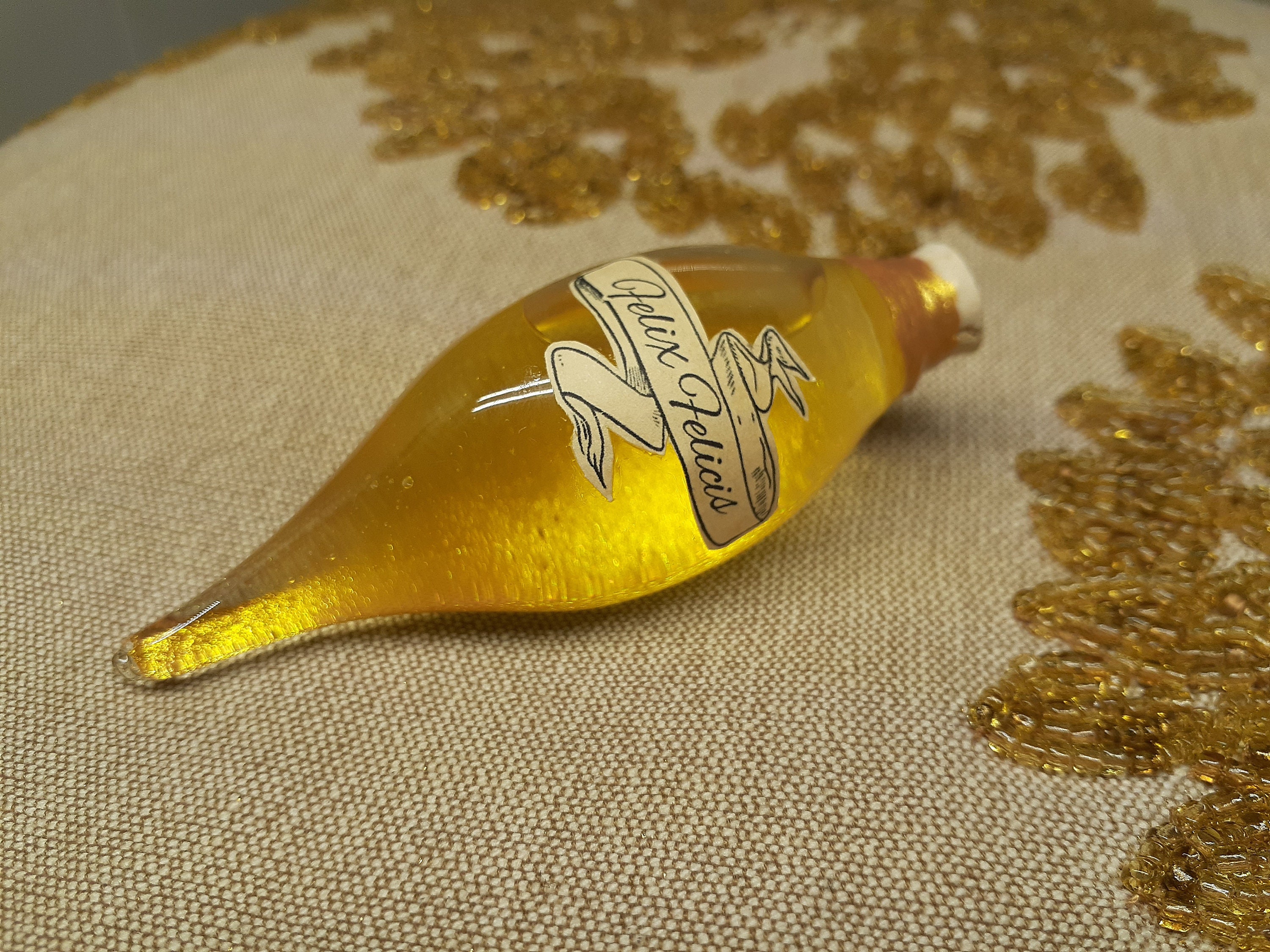 Felix Felicis PRINTED Labels Liquid Luck Vinyl Sticker Paper - Etsy