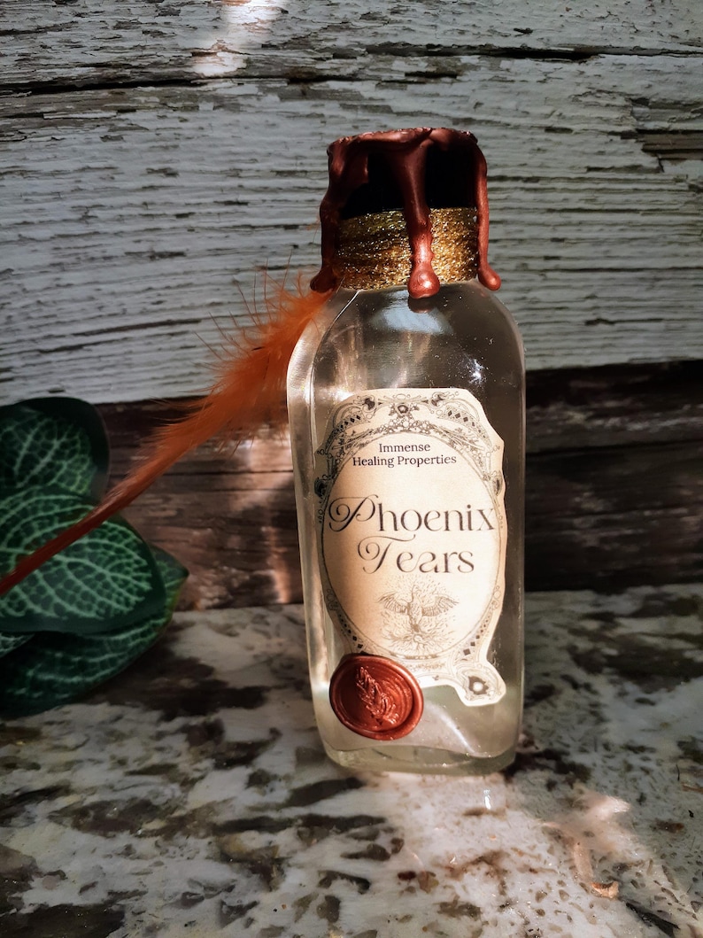 Phoenix Tears | Color Changing Magic Potion Bottle | Creatures and ...