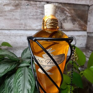 Felix Felicis Potion & Stand Liquid Luck Magic Potion Bottle Golden ...