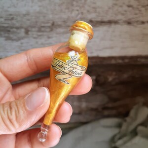 Felix Felicis Potion Liquid Luck Glass Vial Felix Felicis Necklace ...