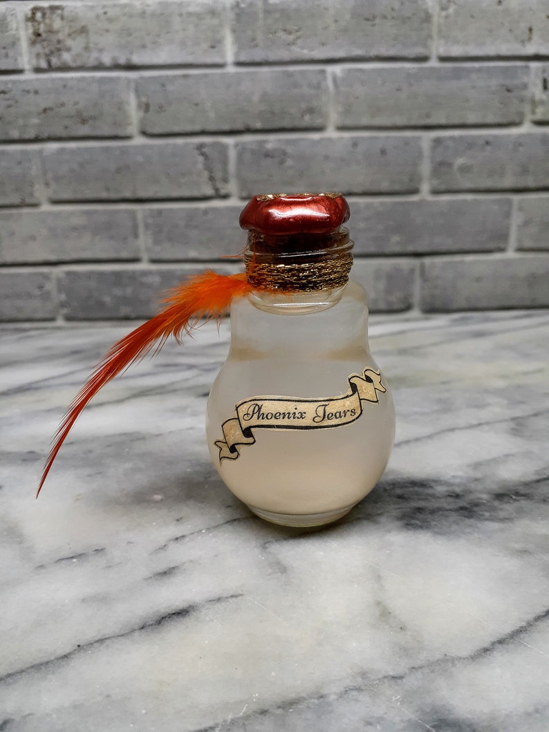 Phoenix Tears Magical Color Changing Potion Bottle - Etsy