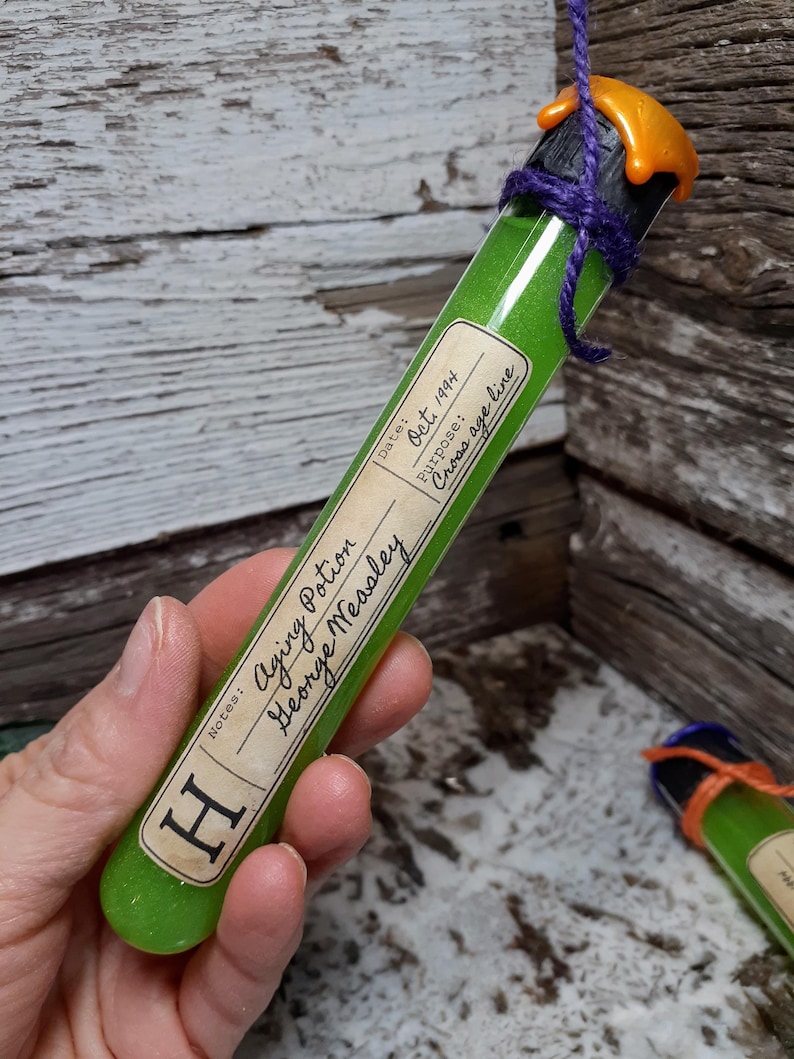 Aging Potions | Fred & George Weasley Inspired | Color Changing Glass ...