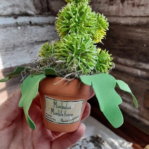 Mimbulus Mimbletonia Plant | Faux Potted Magical Plant | Neville ...
