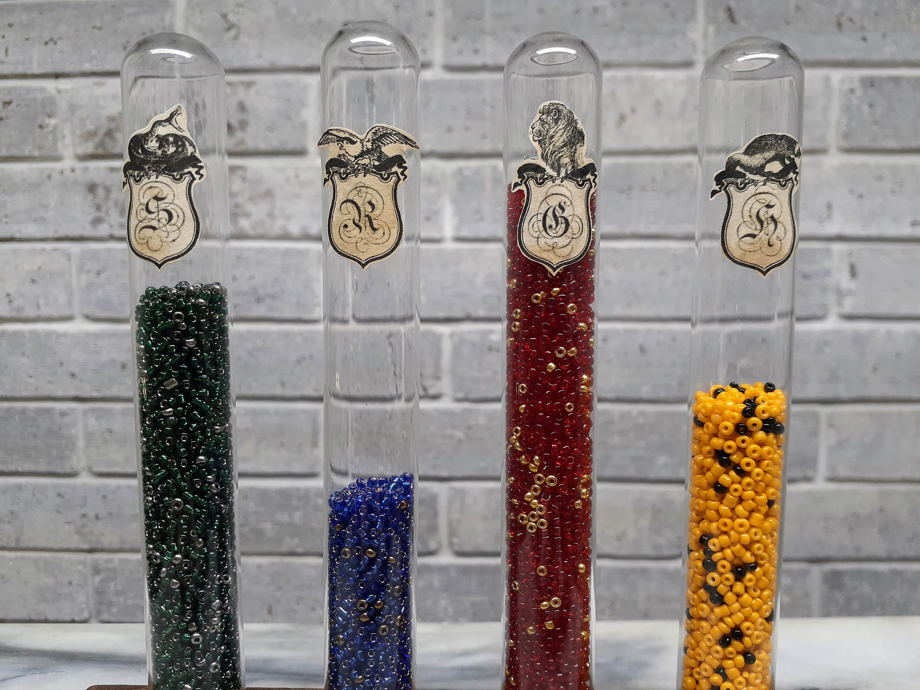 House Points Glass Wizard School Replica Customizable - Etsy