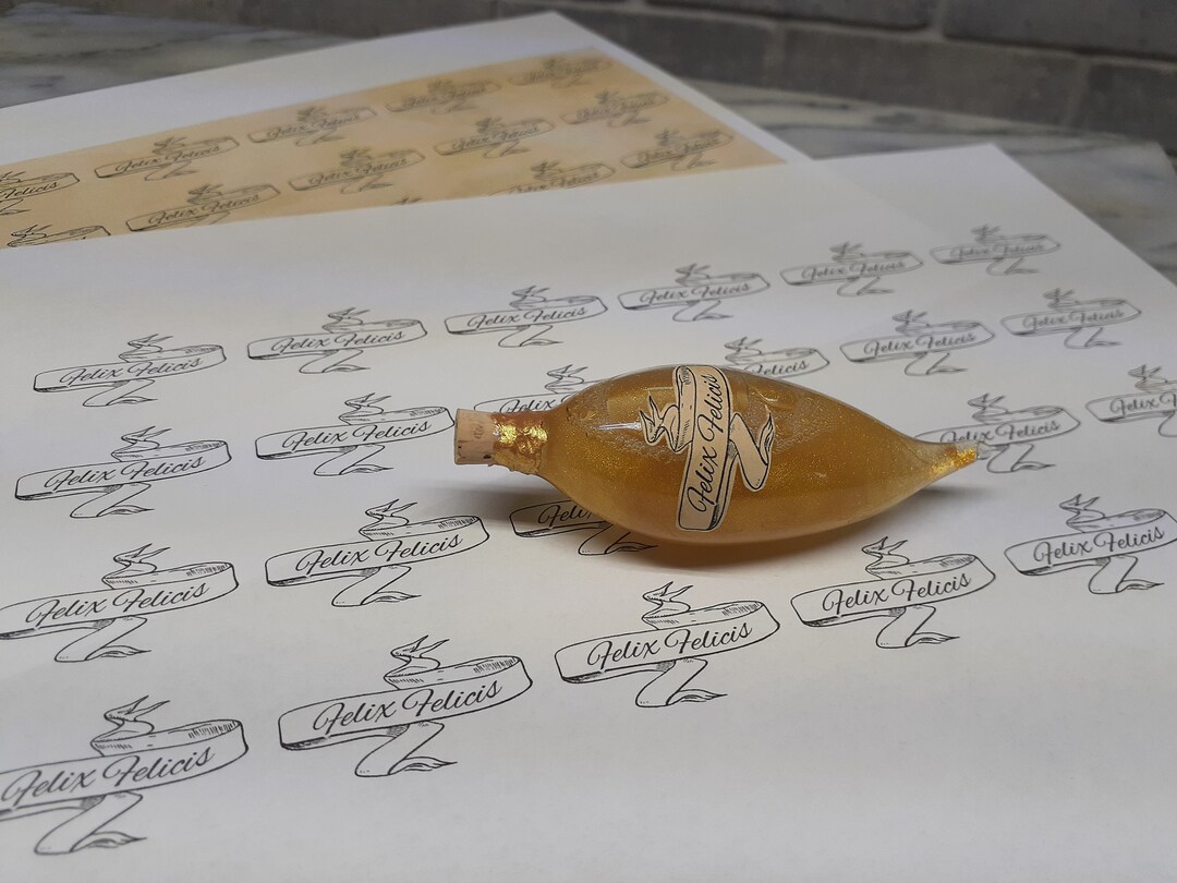 Felix Felicis Labels | DIGITAL Item | Liquid Luck Potion Favor Jar ...