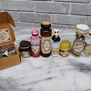 Wizard Potions Kit | Mini Potions Box | Shop Sampler Traveling Set ...