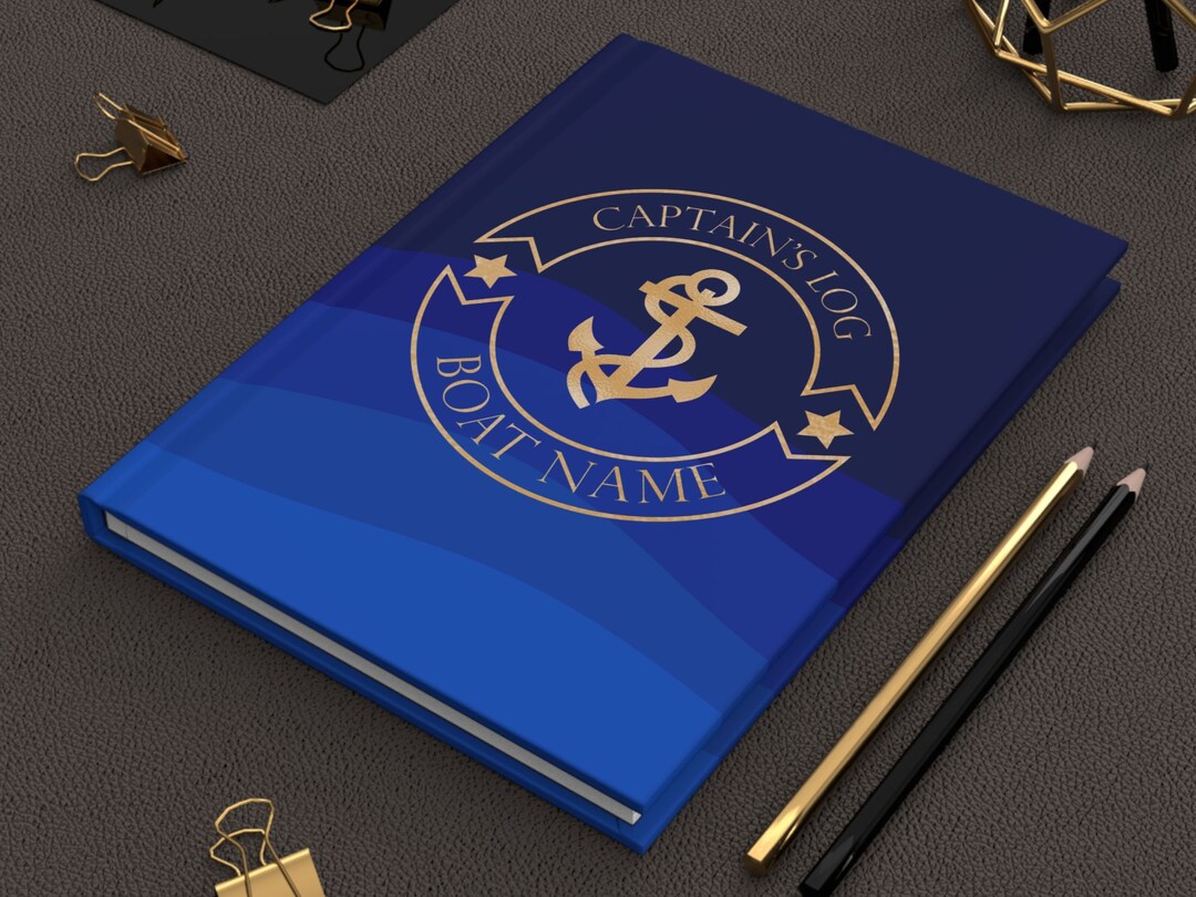 Boat Owner Logbook, Captain's Log Book, Boat Guest Book, Yacht ...