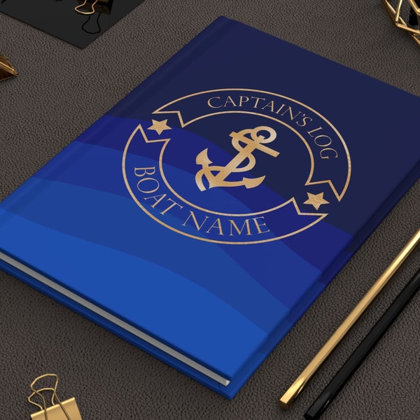 Captains Log Book - Etsy