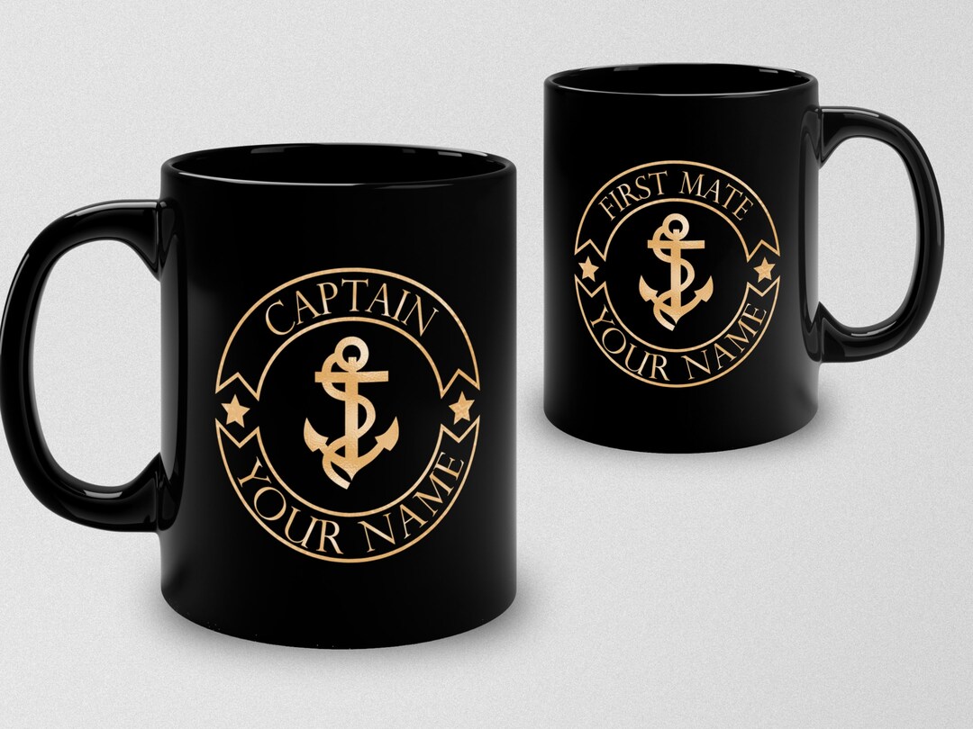 Nautical Mug for Boat Owners, Personalized Boat Owner Gift, Boat Coffee ...