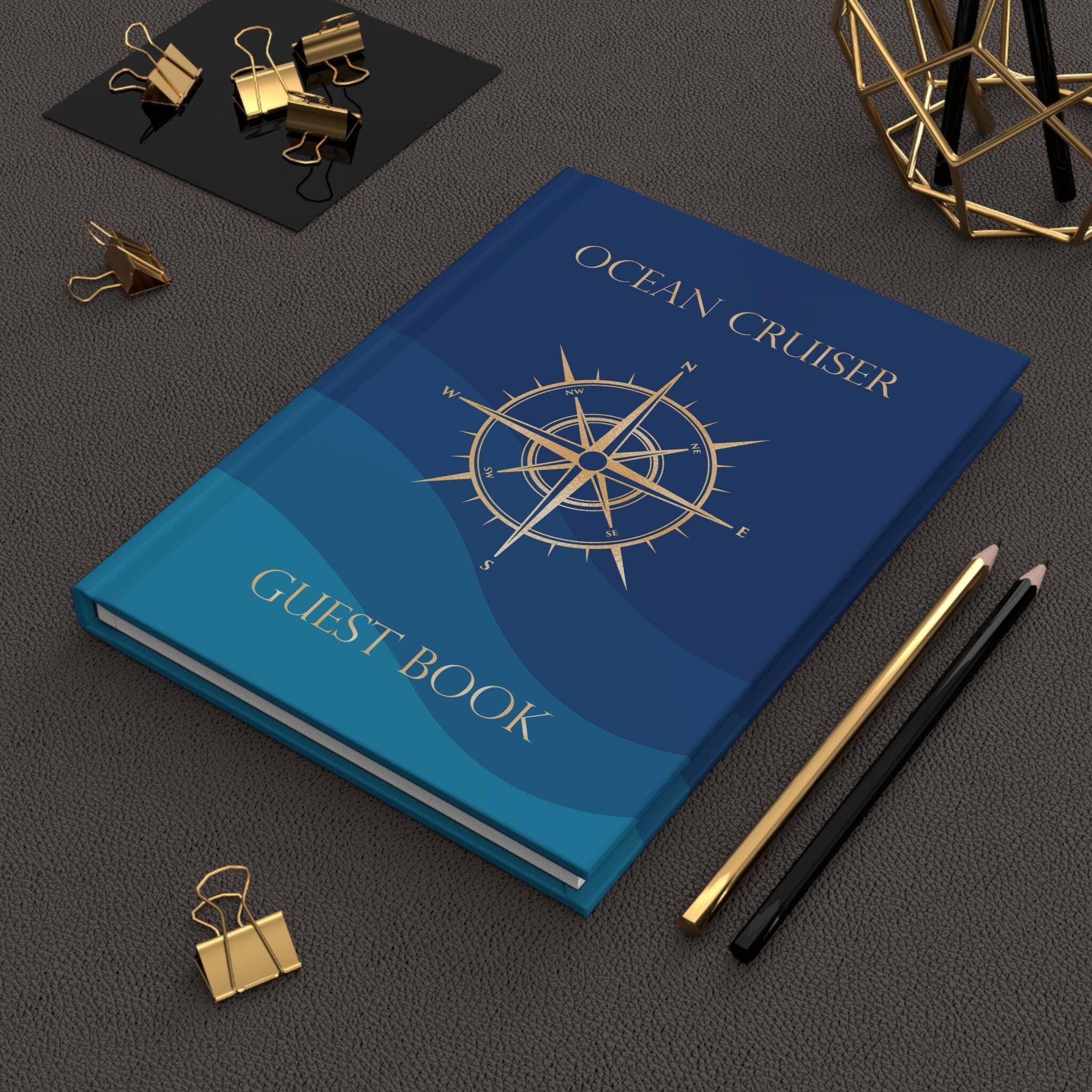 Boat Owner Logbook, Captain's Log Book, Boat Guest Book, Yacht ...