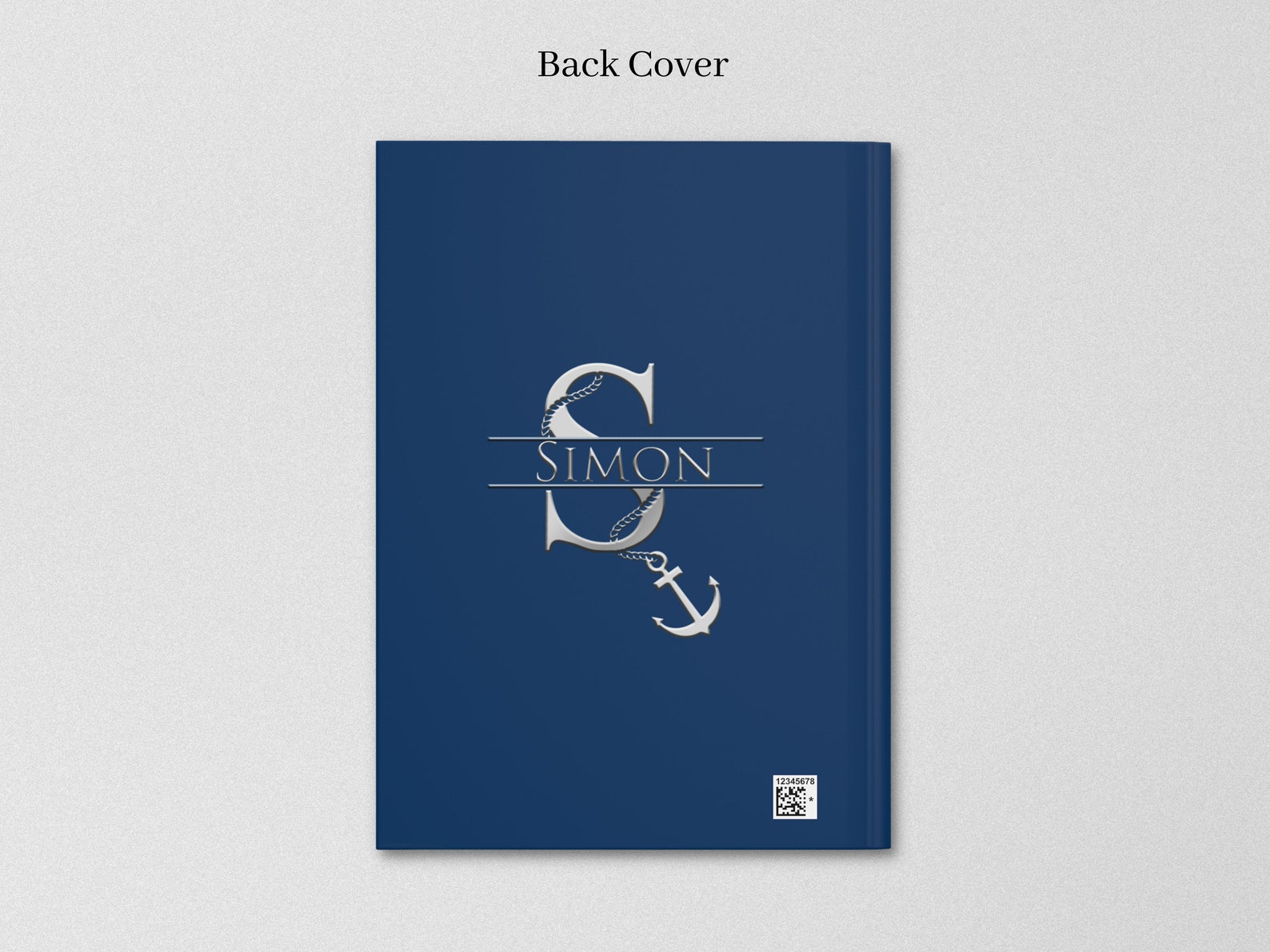 Monogram Journal, Nautical Journal, Custom Hardcover Journal ...