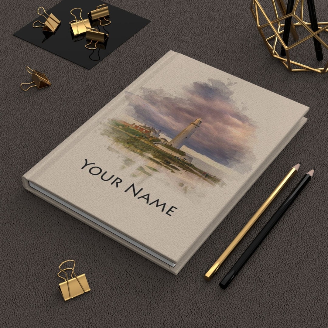 Lighthouse Journal, Personalized Hardcover Journal, Customizable ...