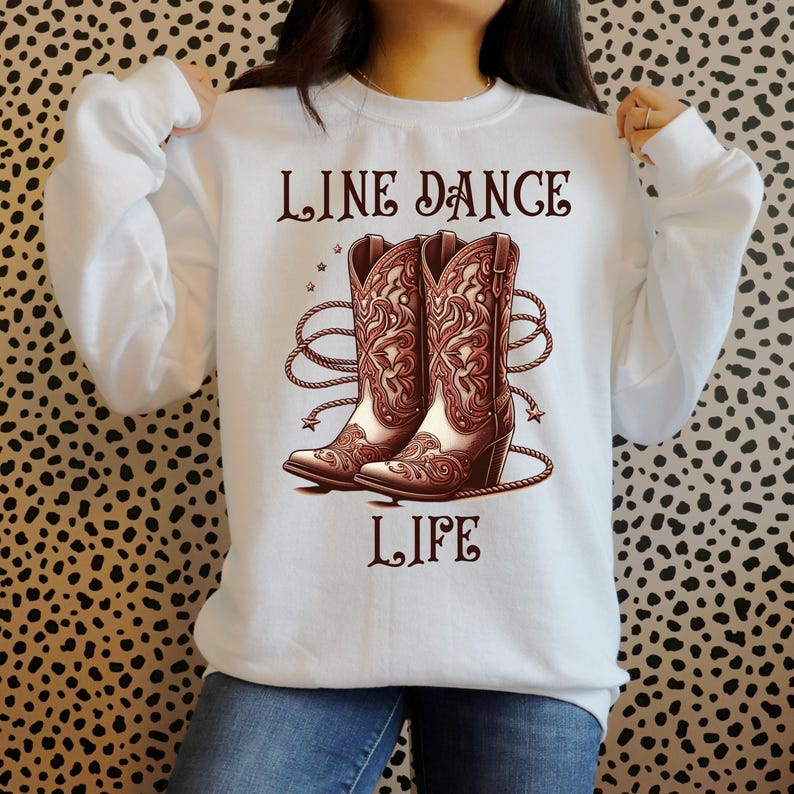 Line Dancing PNG, Line Dance Life Png, Western Design, Country Girl ...