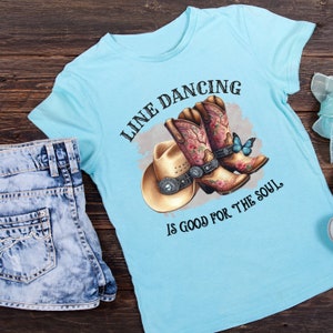 Line Dancing is Good for the Soul PNG, Line Dance Png, Western Design ...