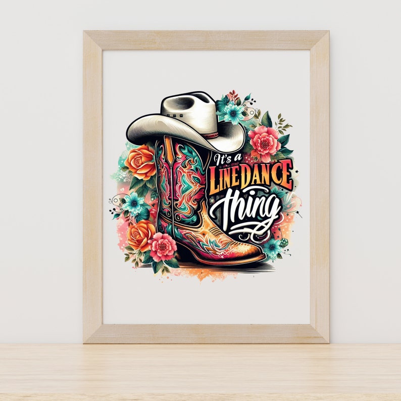 Line Dance Png, It's A Line Dance Thing, Line Dancer Png, Western ...