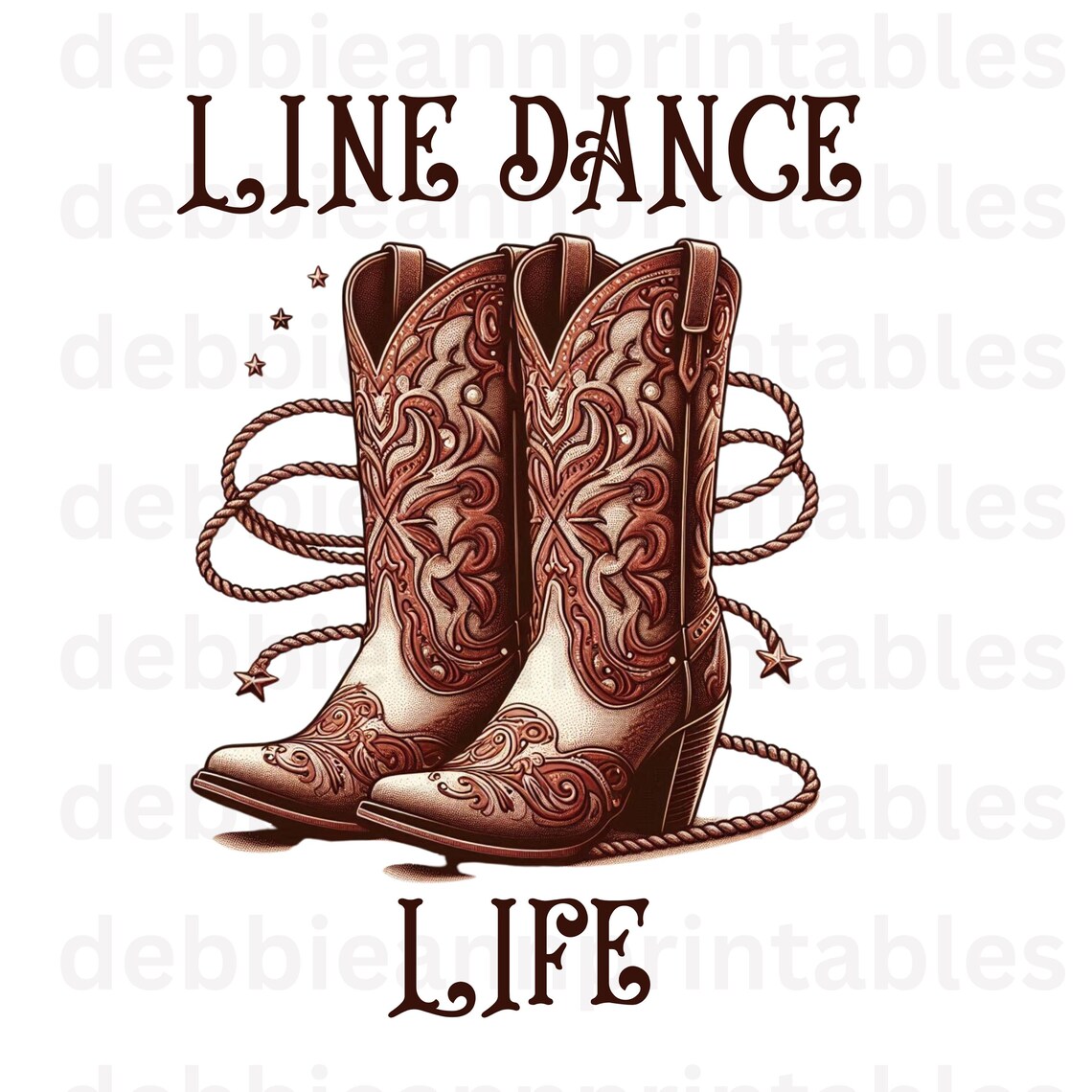 Line Dancing PNG, Line Dance Life Png, Western Design, Country Girl ...
