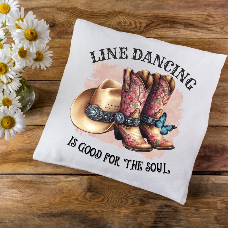 Line Dancing is Good for the Soul PNG, Line Dance Png, Western Design ...