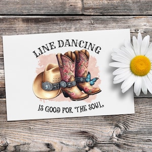Line Dancing is Good for the Soul PNG, Line Dance Png, Western Design ...
