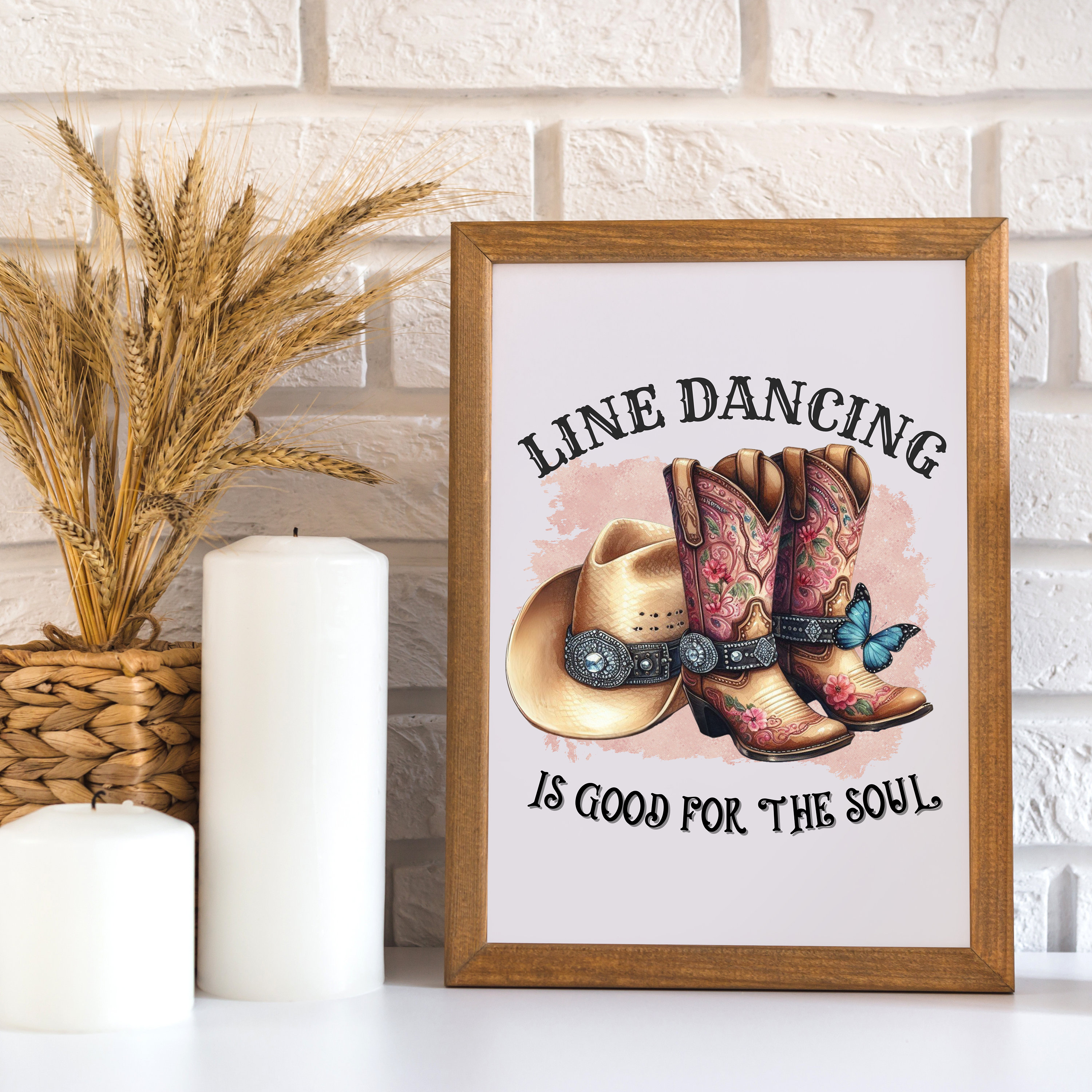 Line Dancing is Good for the Soul PNG, Line Dance Png, Western Design ...