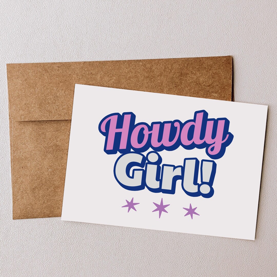 Howdy Girl PNG, Western Design Png, Howdy T-shirt Graphic, Line Dance ...