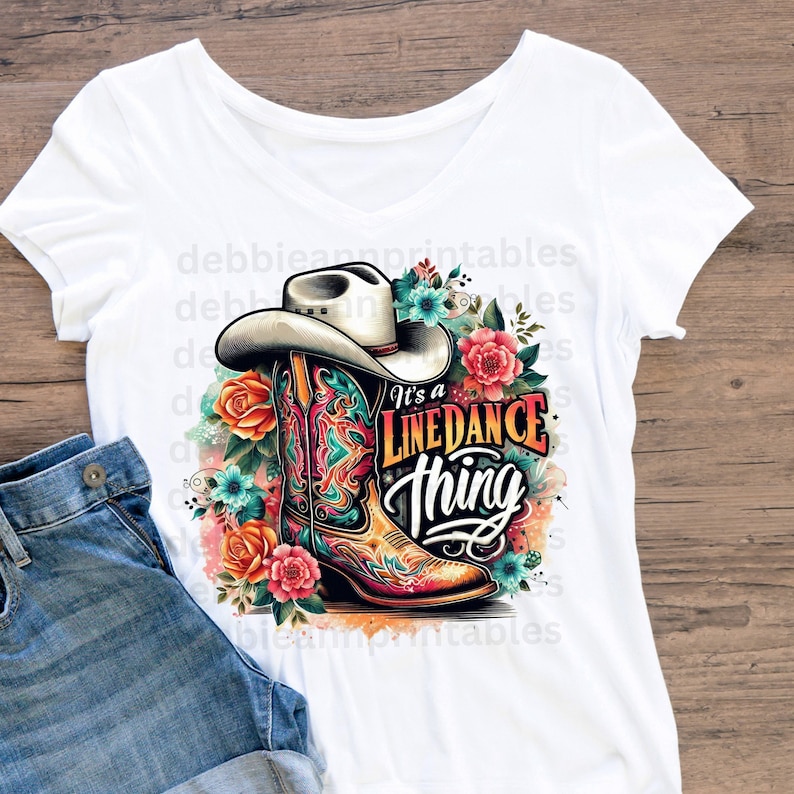 Line Dance Png, It's A Line Dance Thing, Line Dancer Png, Western ...