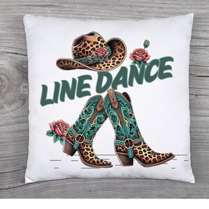 Line Dance PNG File, Line Dancer Png, Western Design, Cowgirl Boots ...