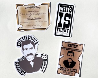 Doc Holliday Sticker - Etsy