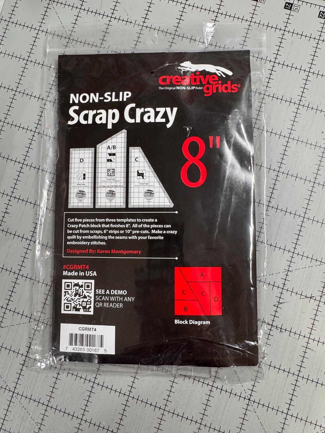 Creative Grids Scrap Crazy Templates 8” - Etsy