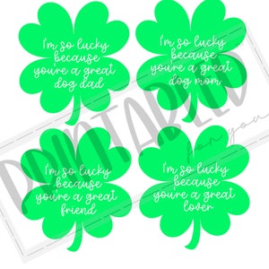 Printable Shamrock Affirmations - Instant Download - PDF and Silhouette ...