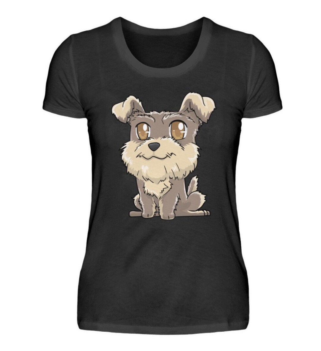 Schnauzer T-shirt Schnauzer Owner Dog Kawaii Women's Shirt - Etsy