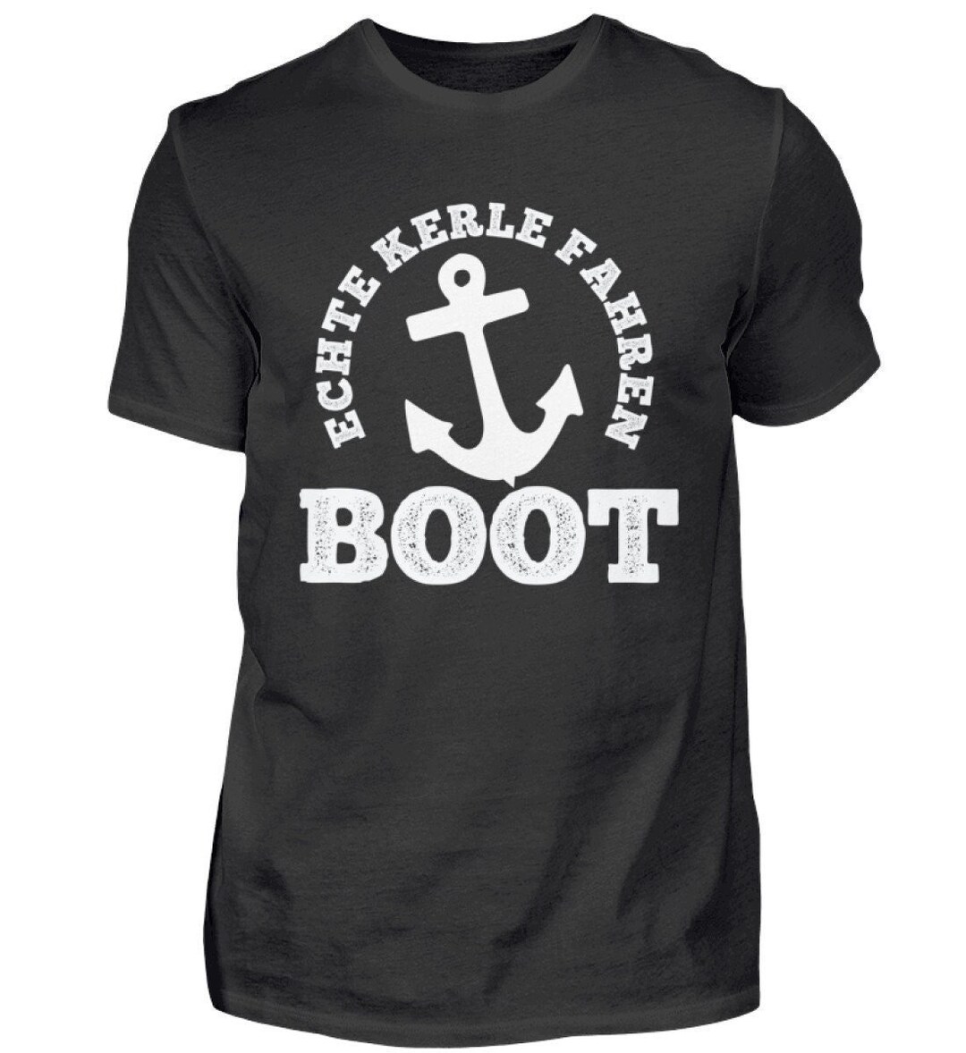 Boat T-shirt Anchor Boater Sailor Captain Sailor Real Guys Drive Boat ...
