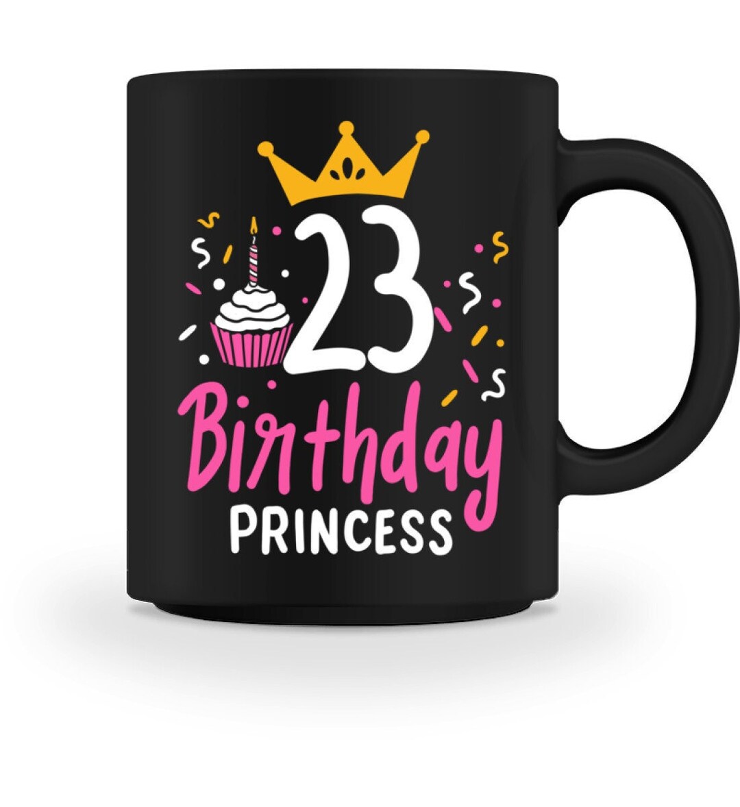 23rd Birthday 23 Year Old Princess Crown Cupcake Themed Party - Etsy