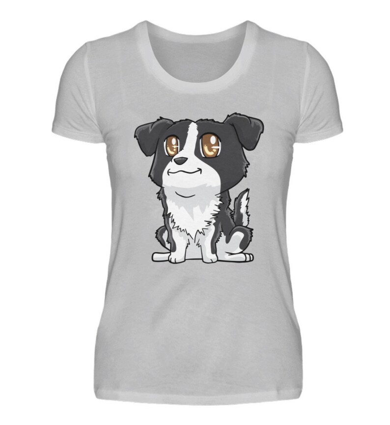 Border Collie T-shirt Border Collie Owner Dog Kawaii Women's Shirt - Etsy