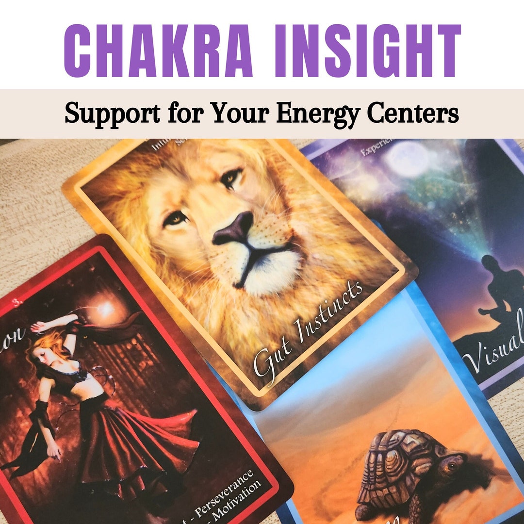 Chakra Insight Oracle Reading - General 3+ Card Pull - 48 HR Delivery ...