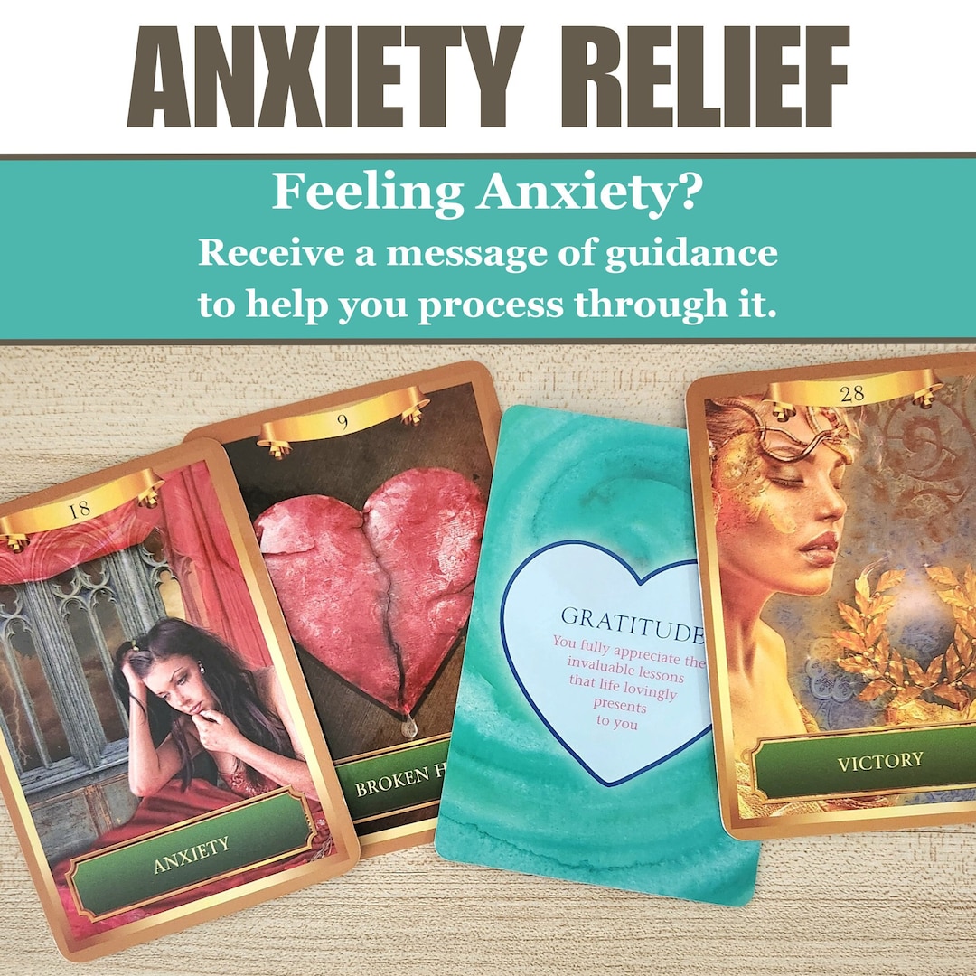 Anxiety Relief Message for You - Divination Spiritual Intuitive Oracle ...