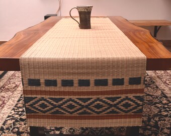 Natural Fiber Table Runner - Etsy