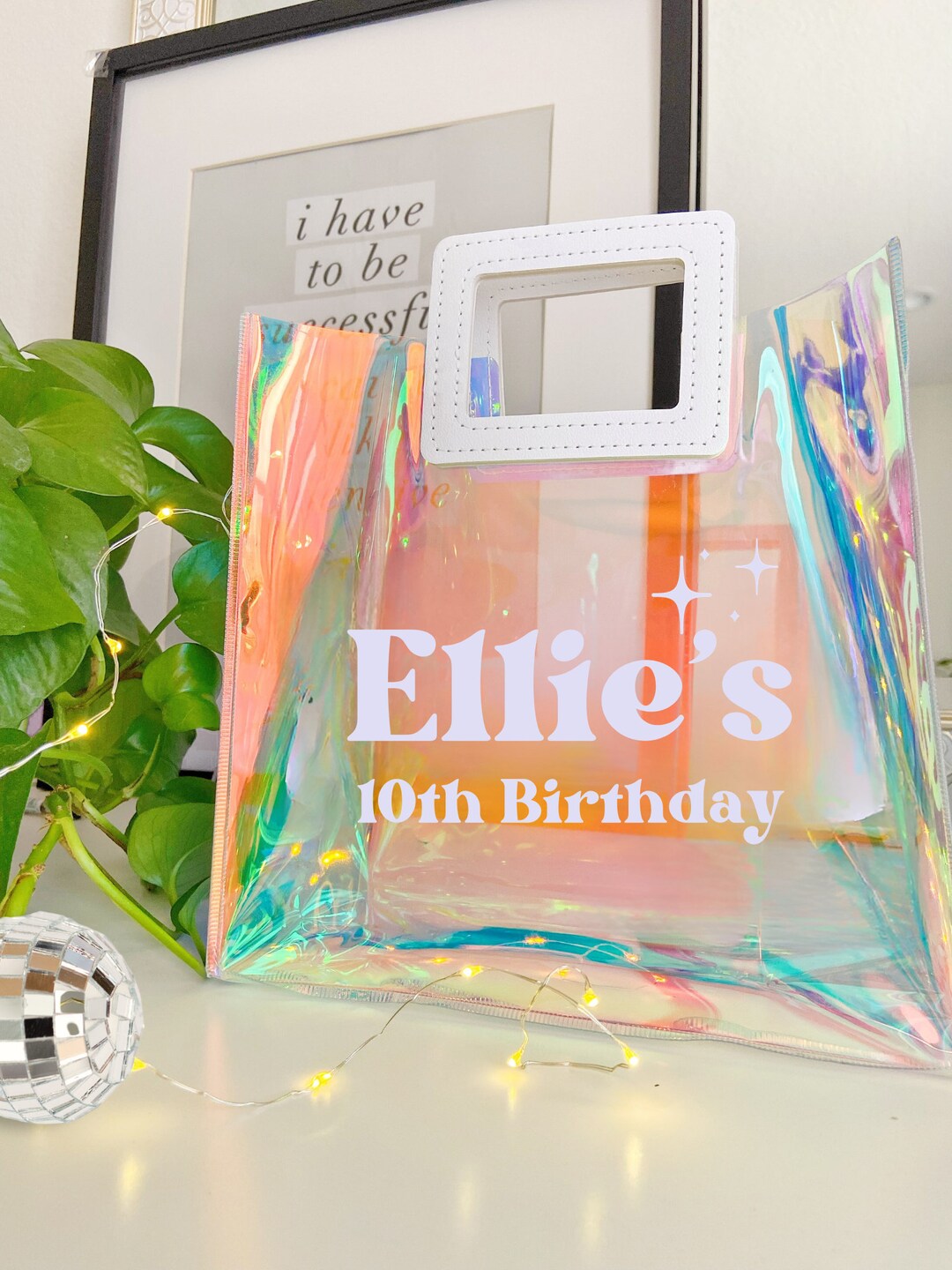 Personalized Birthday Party Favor Bags, Gift Bags for Kids, Girls ...