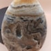4.38" Tall Bumblebee Calcite Freeform With Druzy Inclusion Positive ...