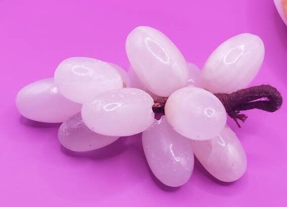 Light Brown Calcite Fruit Tray Set – Hand-carved Crystal Décor - Etsy