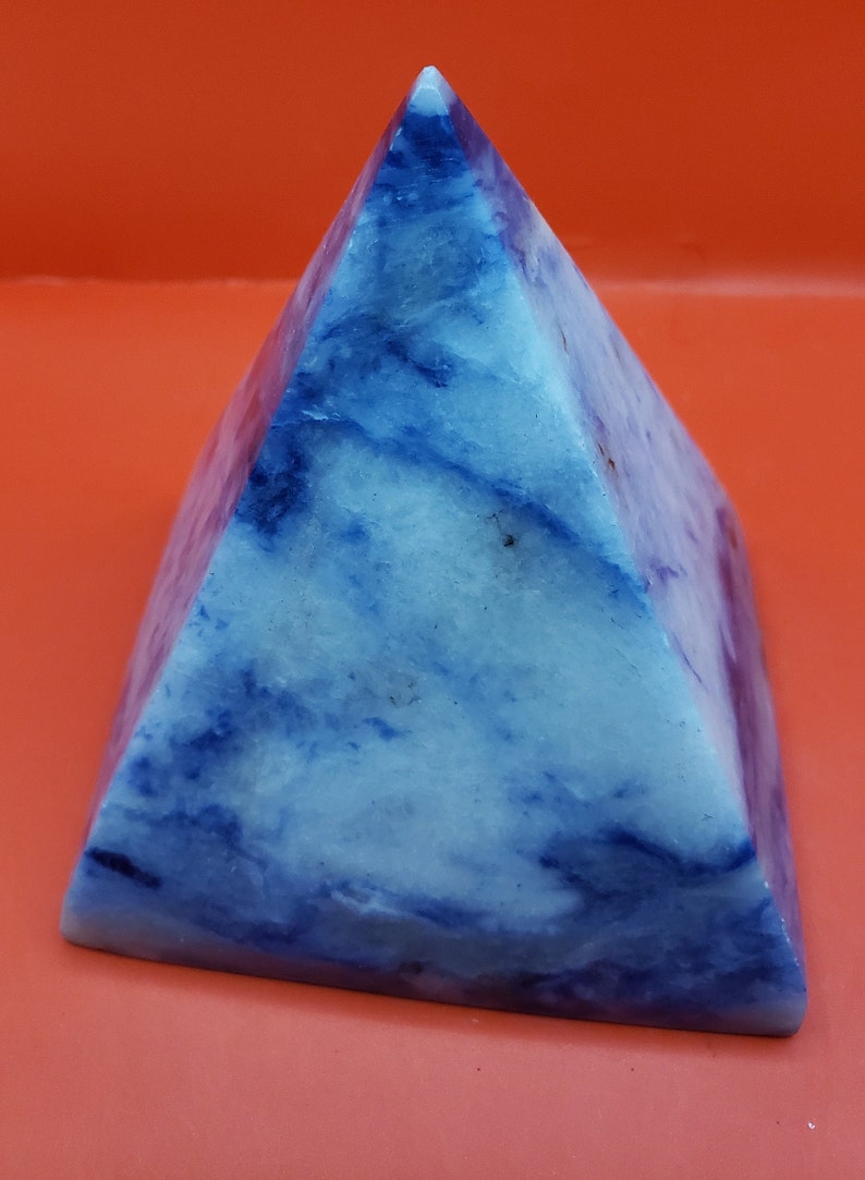 One 1 Afghanite Pyramid Crown Third Eye Chakra Mental Enhancement ...