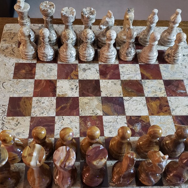 Crystal Chess Set - Etsy