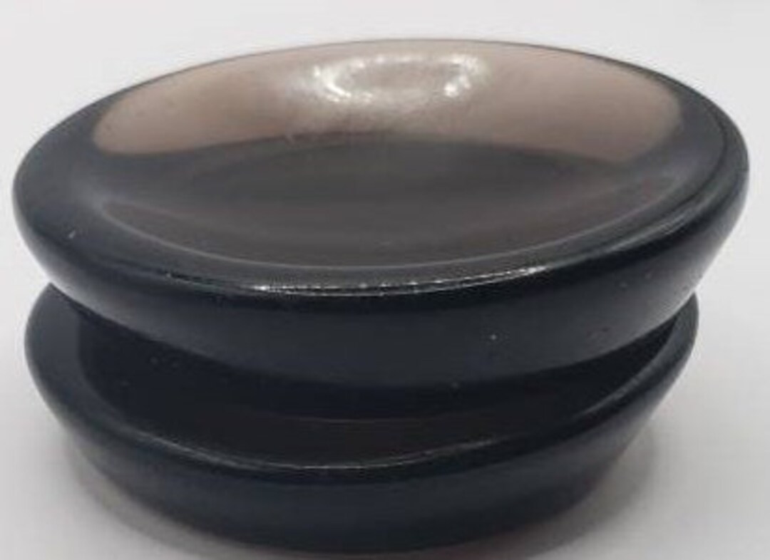 One 1 Mini Black Obsidian Bowl Home Décor Ring Dish First - Etsy