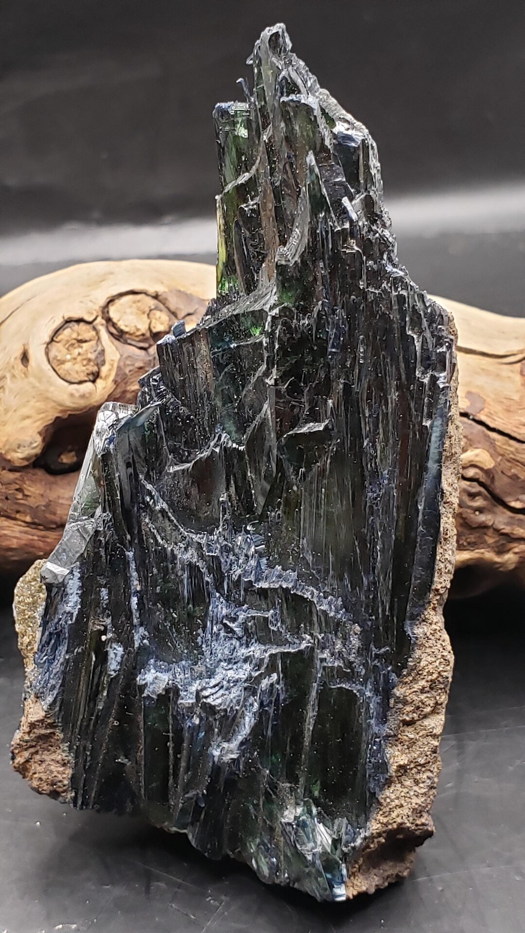 Gorgeous Rare 98 Gram Vivianite Specimen Mineral Enthusiast Crystal ...