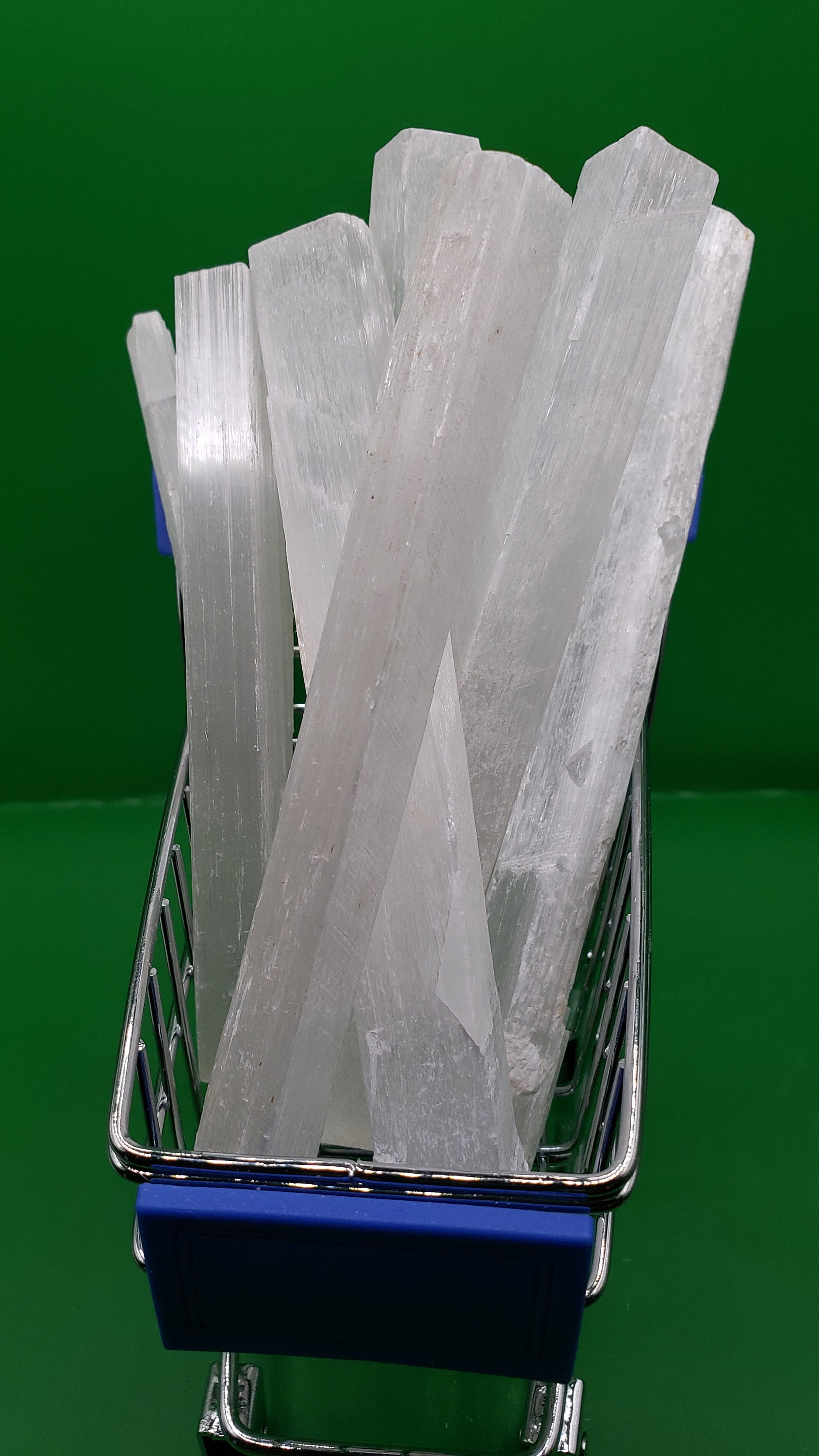 One 1 Raw Selenite Stick White Gypsum Jewelry Making Aura - Etsy