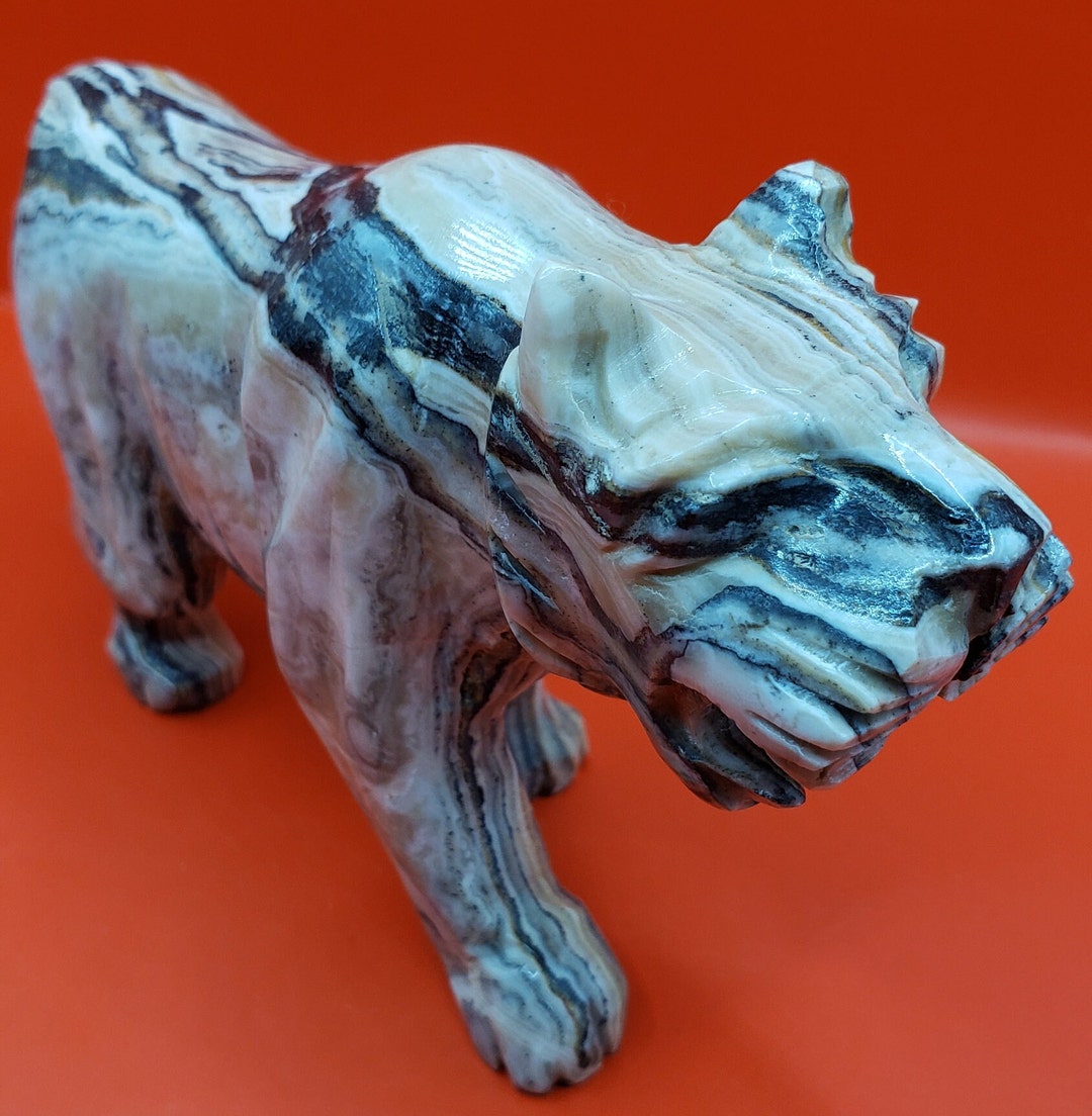 Bumblebee Calcite Tiger Spirit Animal Big Cat Lover Interior House ...