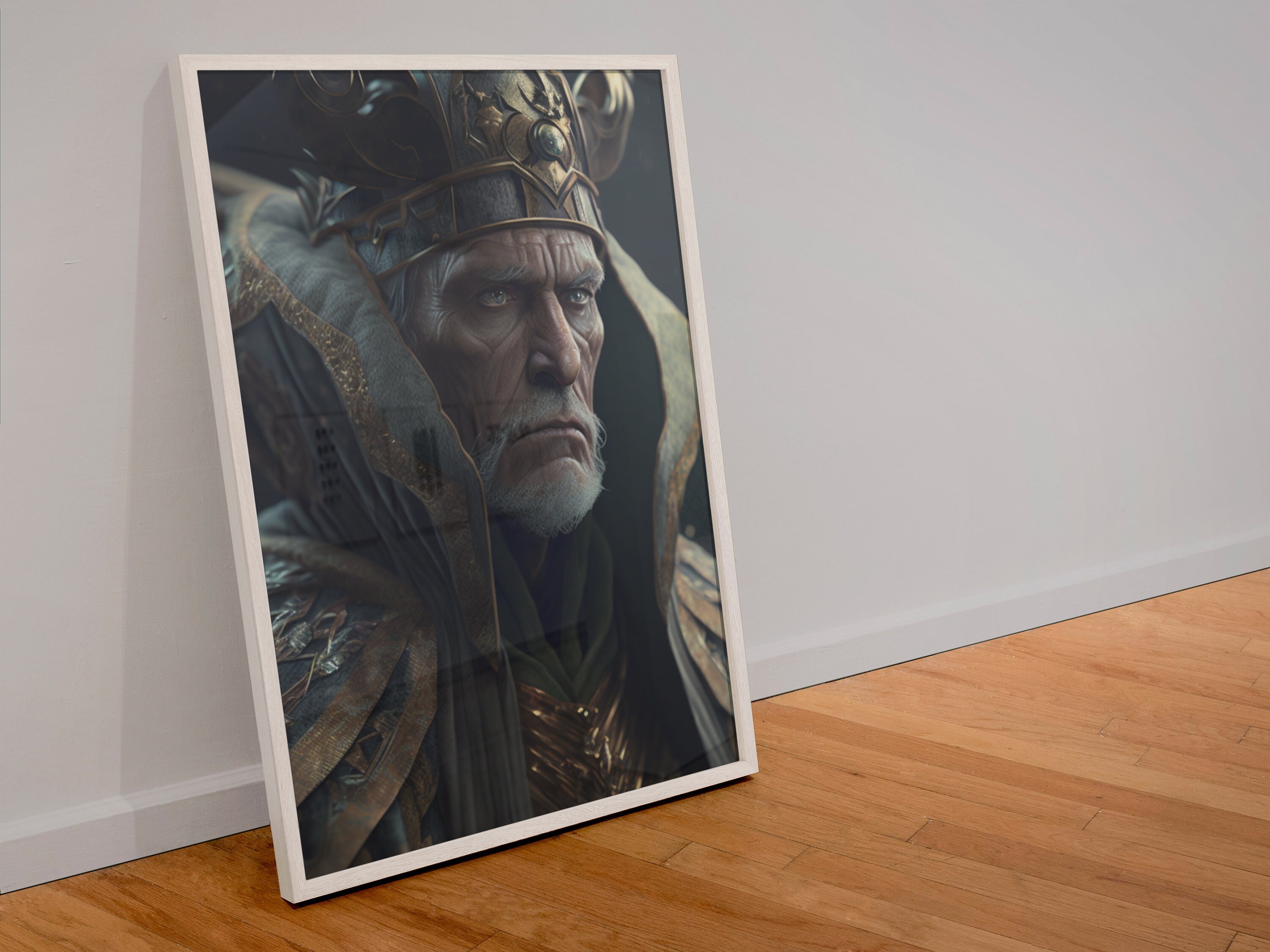 Tarot Digital Art the Emperor Major Arcana Tarot Card Art - Etsy