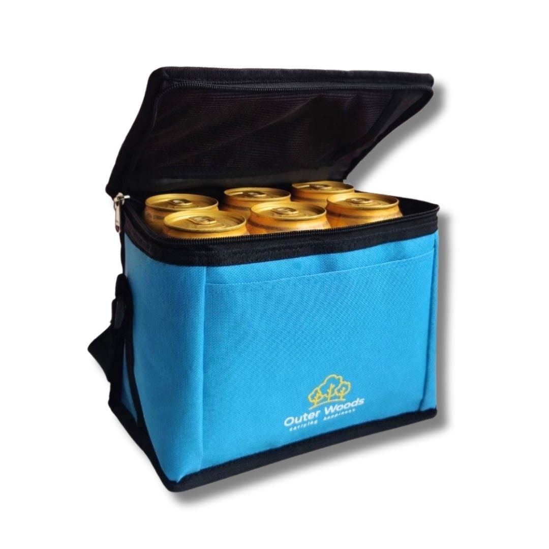 Outer Woods Insulated Beer Can Cooler Bag Fits 6 X 500ml Beer Cans ...